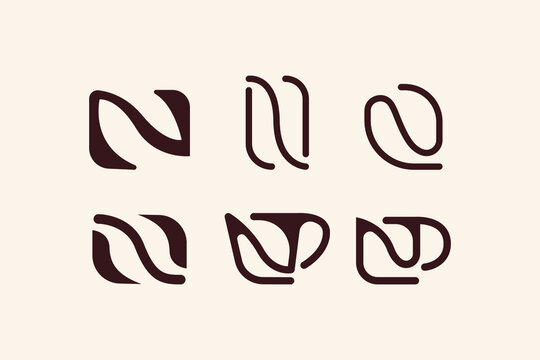 N Coffee Logo Images – Browse 294 Stock Photos, Vectors, and Video ...