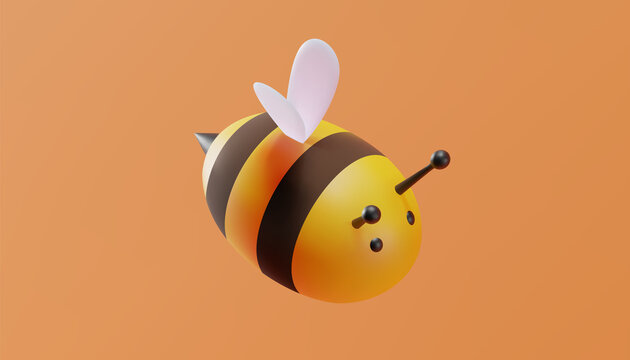 Cute Bee 3D Images – Browse 3,667 Stock Photos, Vectors, and Video ...
