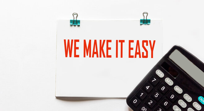 We Make It Easy Images – Browse 820 Stock Photos, Vectors, and Video ...