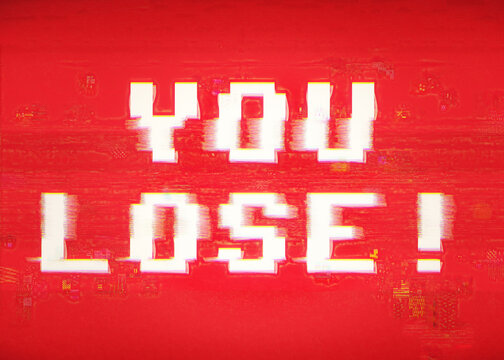 You-Lose Images – Browse 1 Stock Photos, Vectors, and Video | Adobe Stock