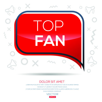 "Top Fan" Images – Browse 16 Stock Photos, Vectors, and Video | Adobe Stock