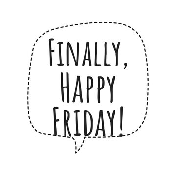 Finally Friday Clipart