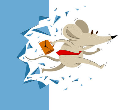 Break Through Wall Cartoon Images – Browse 5,650 Stock Photos, Vectors ...