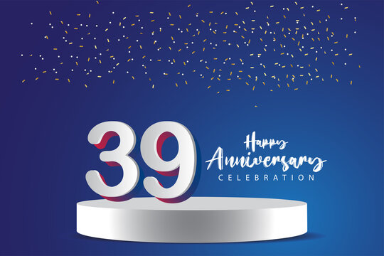 39 Anniversary"」の写真素材 | 274件の無料イラスト画像 | Adobe Stock