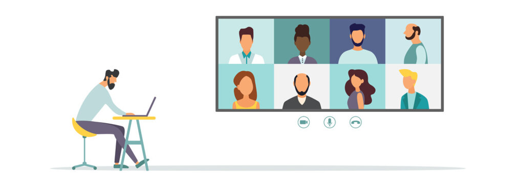 12,842 BEST Vector Virtual Teams IMAGES, STOCK PHOTOS & VECTORS | Adobe ...