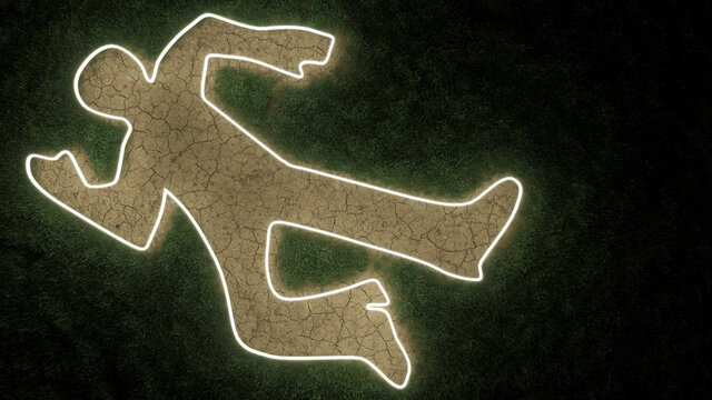 Dead Body Outline Tape