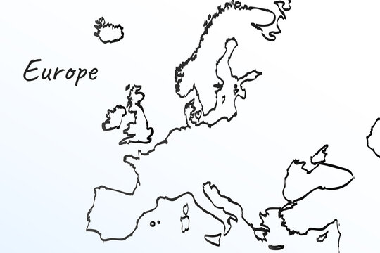 Europe Map Drawing Images – Browse 346,316 Stock Photos, Vectors, and ...