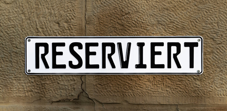 รูปภาพReservierungsschild – เลือกดูภาพถ่ายสต็อก เวกเตอร์ และวิดีโอ12 ...