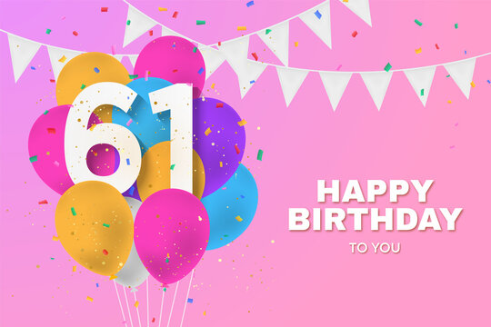 61 Birthday"」の写真素材 | 283件の無料イラスト画像 | Adobe Stock