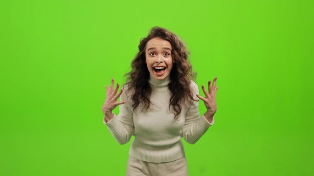 Woman Clapping Green Screen Images – Browse 1,335 Stock Photos, Vectors ...