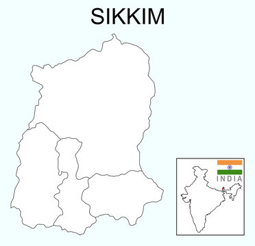 "Sikkim Map" Images – Browse 38 Stock Photos, Vectors, and Video ...