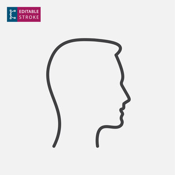 Side Profile Icon Images – Browse 32,893 Stock Photos, Vectors, and ...