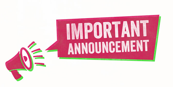 Important Announcement Images – Browse 37,833 Stock Photos, Vectors ...