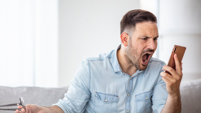 Smartphone Furious Yelling Images – Browse 21,476 Stock Photos, Vectors ...