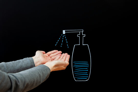 Sanitize Your Hands Images – Browse 2,469 Stock Photos, Vectors, and ...