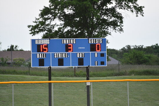 "Softball Scoreboard" - Images et vidéos libres de droits | Adobe Stock