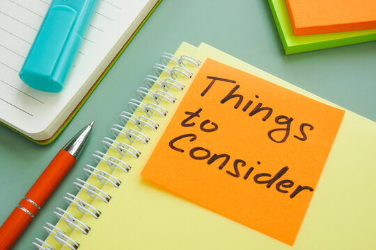 "Things To Consider" Images – Browse 652 Stock Photos, Vectors, and ...