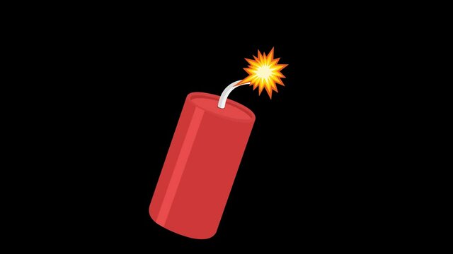 Exploding Of Dynamite