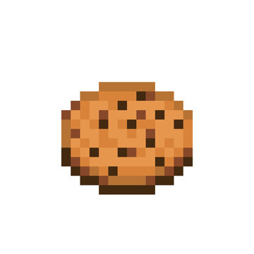 Minecraft Cookie Pixel Art