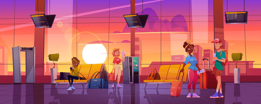 4,406 BEST Airport Terminal Cartoon IMAGES, STOCK PHOTOS & VECTORS ...