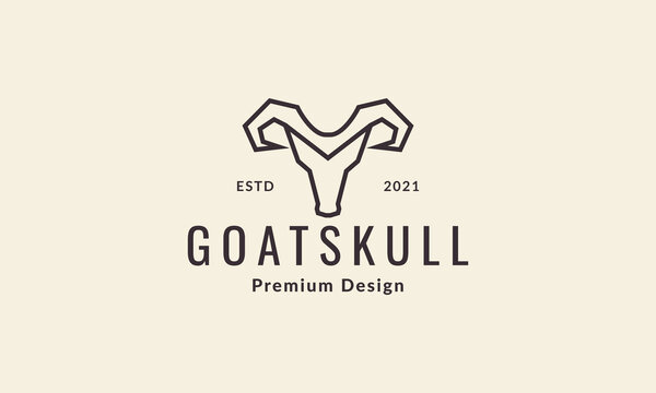 Goat Skull Logo Images – Browse 2,085 Stock Photos, Vectors, and Video ...
