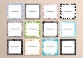 10+ Free Instagram Frames | Free HD Downloads - Pikwizard