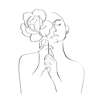 12,254 BEST One Line Drawing Flower IMAGES, STOCK PHOTOS & VECTORS ...