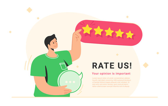 Rate Us Images – Browse 146 Stock Photos, Vectors, and Video | Adobe Stock