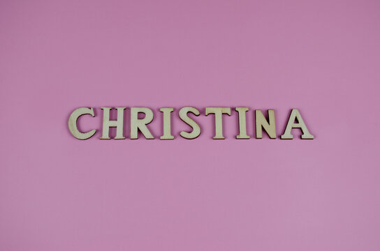 Christina Name Wallpaper