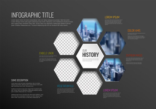 Hexagon Poster Design