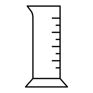 Measuring Cylinder Outline