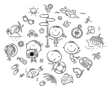 Stick Figure Travel Images – Browse 5,473 Stock Photos, Vectors, and ...