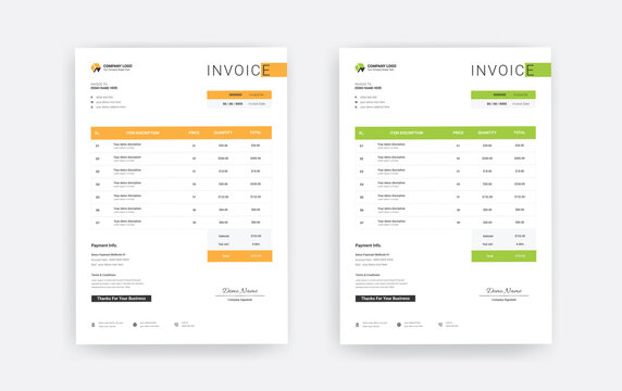 "Invoice Template" Bilder – Durchsuchen 3,073 Archivfotos ...
