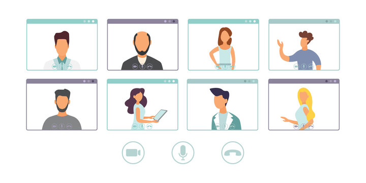 12,842 BEST Vector Virtual Teams IMAGES, STOCK PHOTOS & VECTORS | Adobe ...