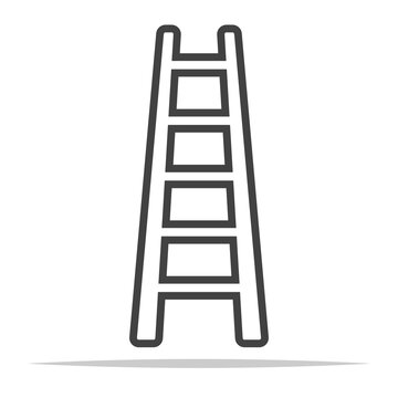 Ladder Climbing Black Outline Images – Browse 1,060 Stock Photos ...