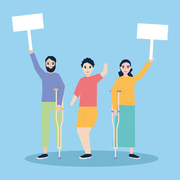 Amputee Cartoon Images – Browse 1,170 Stock Photos, Vectors, and Video ...