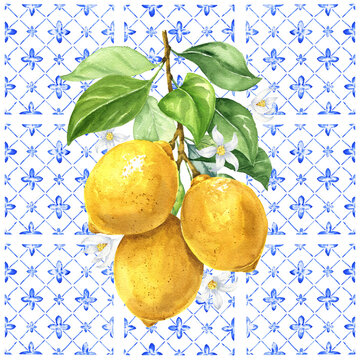 Italian Pattern Lemons Images – Browse 1,874 Stock Photos, Vectors, and ...