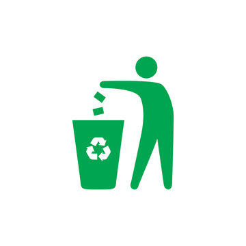 Recycle Man Icon