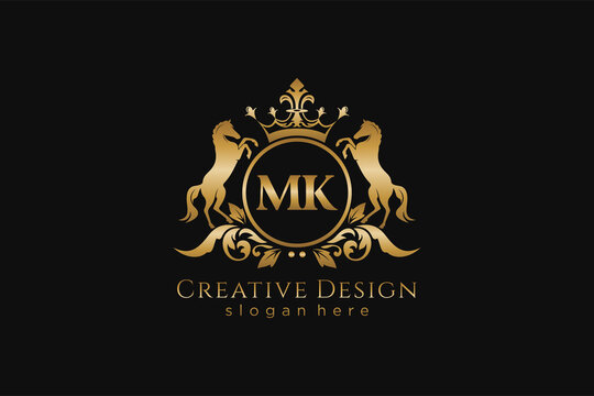 Mk Logo Design