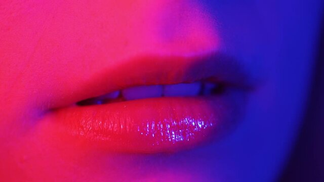 Neon Lipstick Tumblr