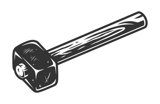 Sledge Hammer Logo Images – Browse 1,667 Stock Photos, Vectors, and ...