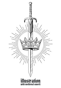 Sword Crown Images – Browse 26,938 Stock Photos, Vectors, and Video ...
