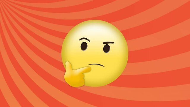 Animated Thinking Emoticon