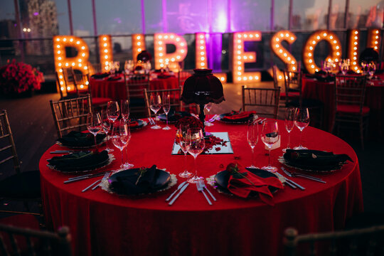 Cabaret Table Decorations