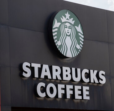 Starbucks Coffee Logo Sign