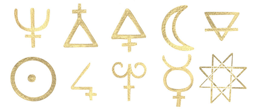 Alchemical Symbol For Blood