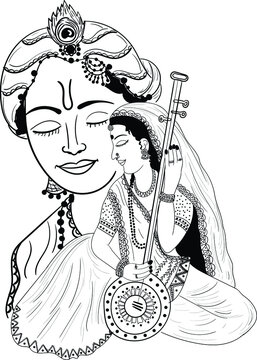 Mirabai Drawing