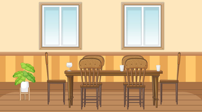 Dining Room Cartoon Images – Browse 5,476 Stock Photos, Vectors, and ...