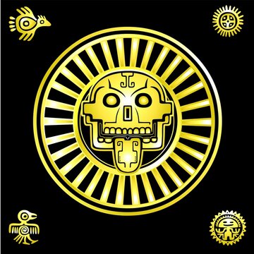 Imágenes de Mictlantecuhtli: descubre bancos de fotos, ilustraciones ...