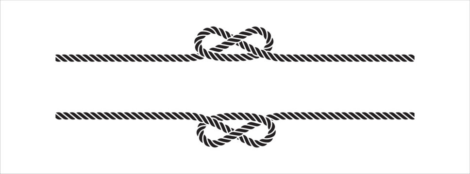 Rope Line Vector